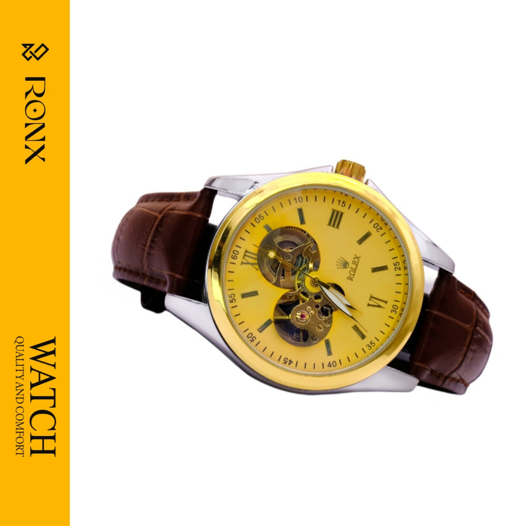 Automatic Rolex Open Heart Watch – RonX